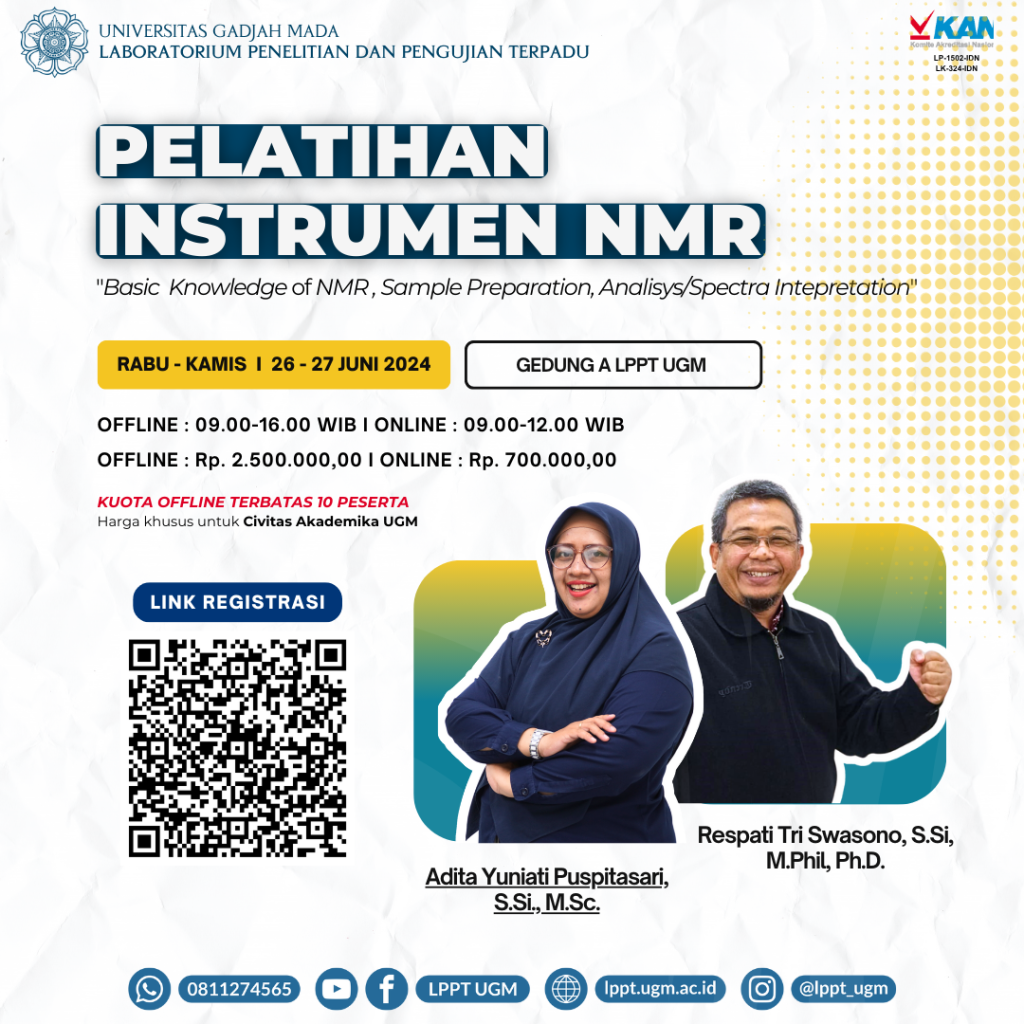 Pelatihan Instrumen NMR – Laboratorium Penelitian dan Pengujian Terpadu