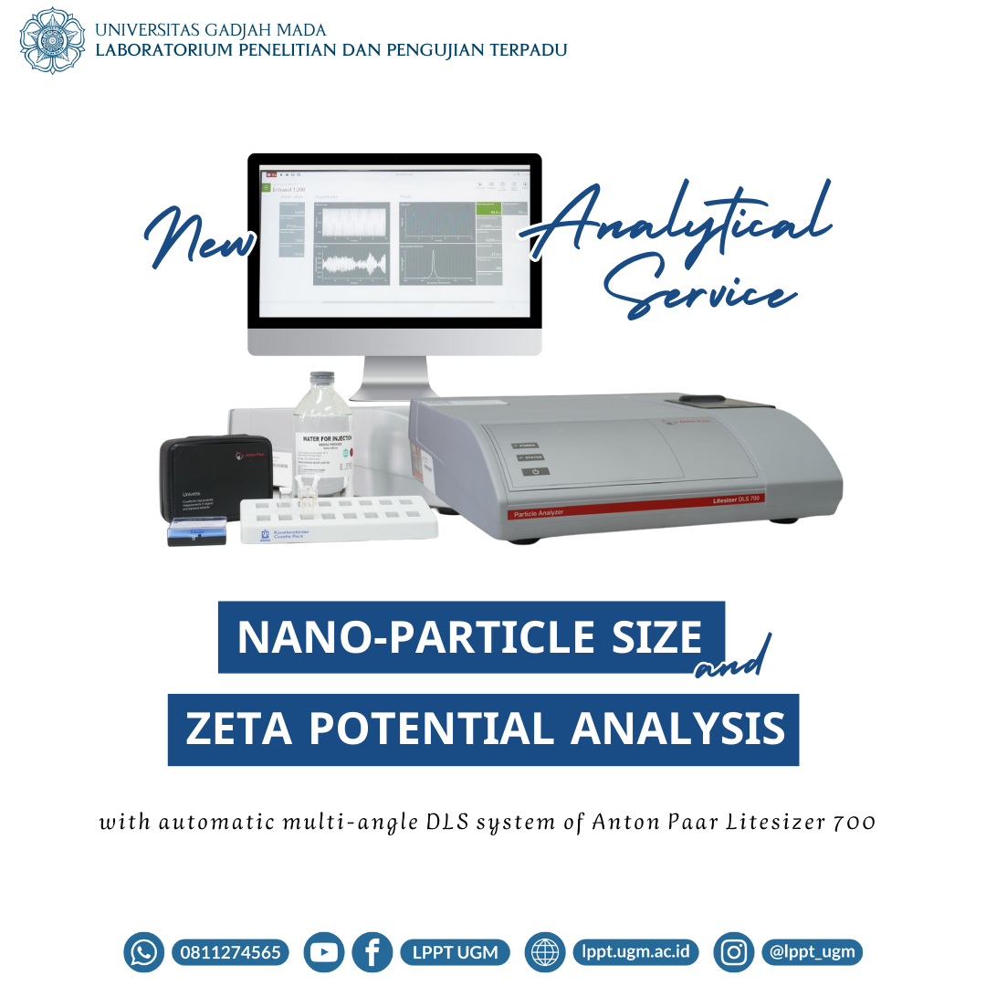 New Analytical Service : Nanoparticle Size dan Zeta Potential Analysis ...